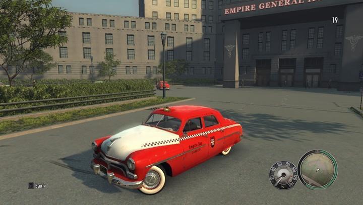 New Red Taxi Mod в Mafia 2 - Моды и автомобили для Mafia